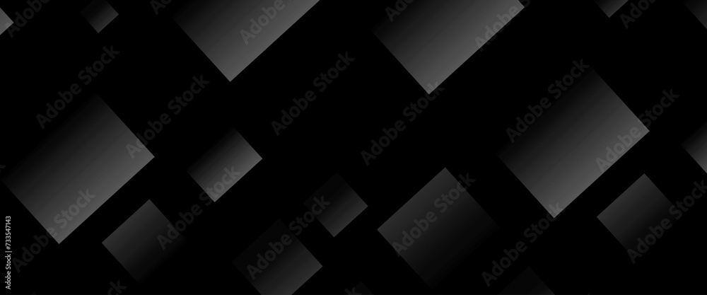 Vector abstract black geometric background with shapes square with ...