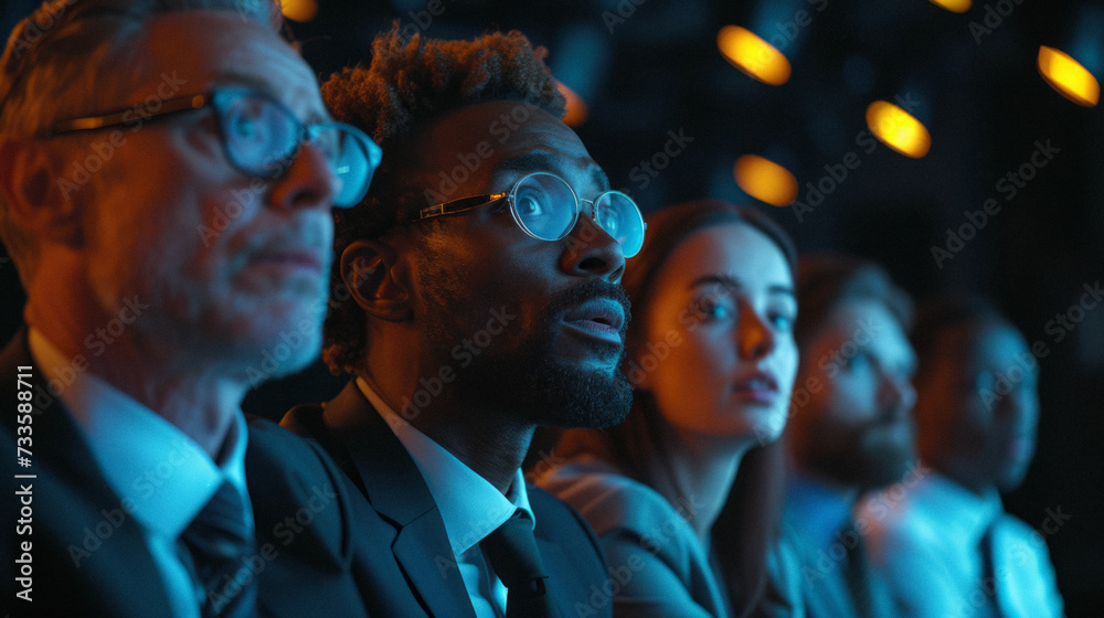 gender-diverse leadership team strategizing together, with men, women ...