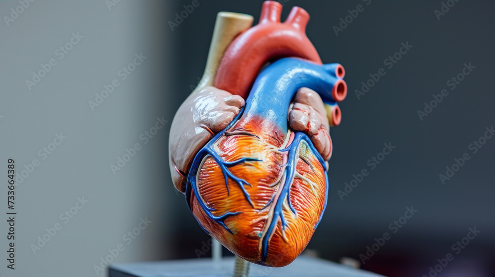 heart anatomy plastic science miniature models of human organs for ...
