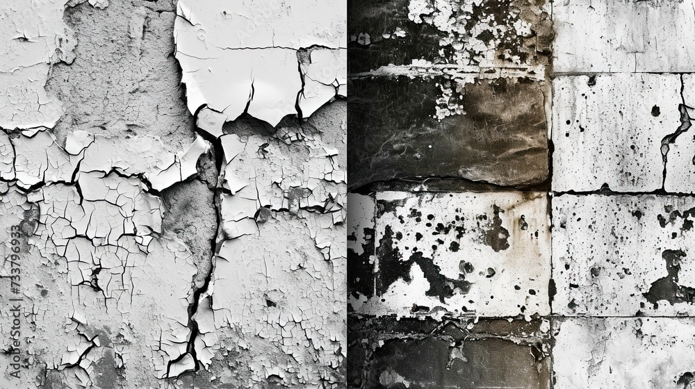 Layered Decay Experiment with overlaying multiple texture Stock ...