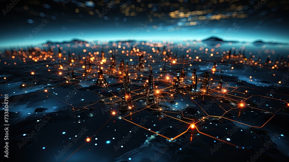 Animated Infinite Zoom Out Virtual Background with Social Icons Stock ...