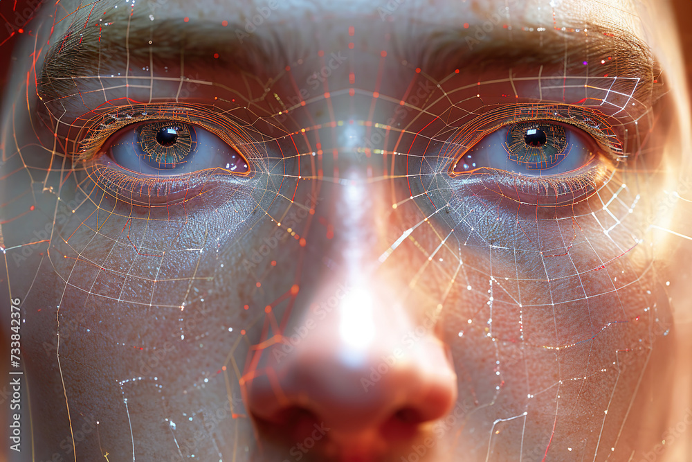 Dynamic recording and depiction of facial features and personality ...