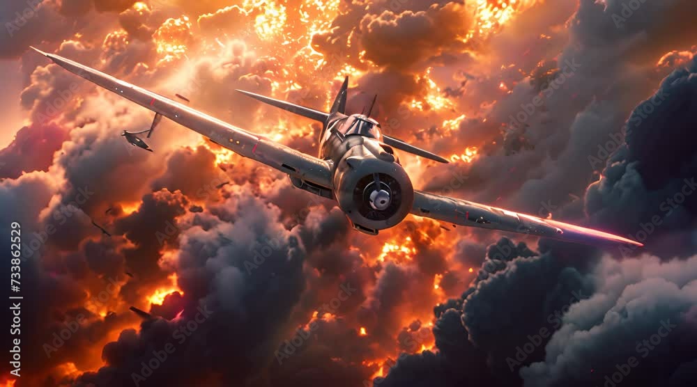 World war II spitfire plane escapes from the deadliest dogfight ...