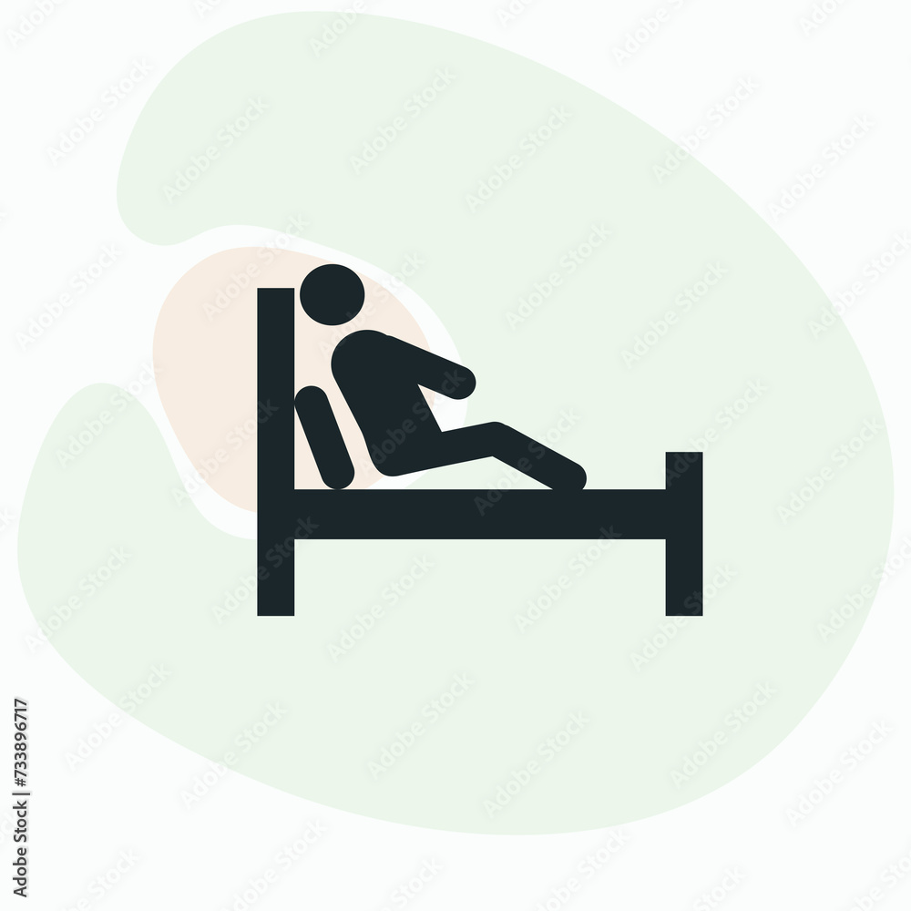 Lying on your back with your knees bent and supported, or with a pillow ...