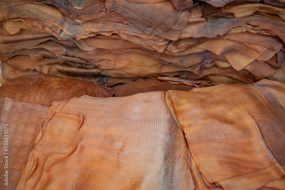 Ribbed Smoked Sheets are coagulated rubber sheets processed from fresh ...