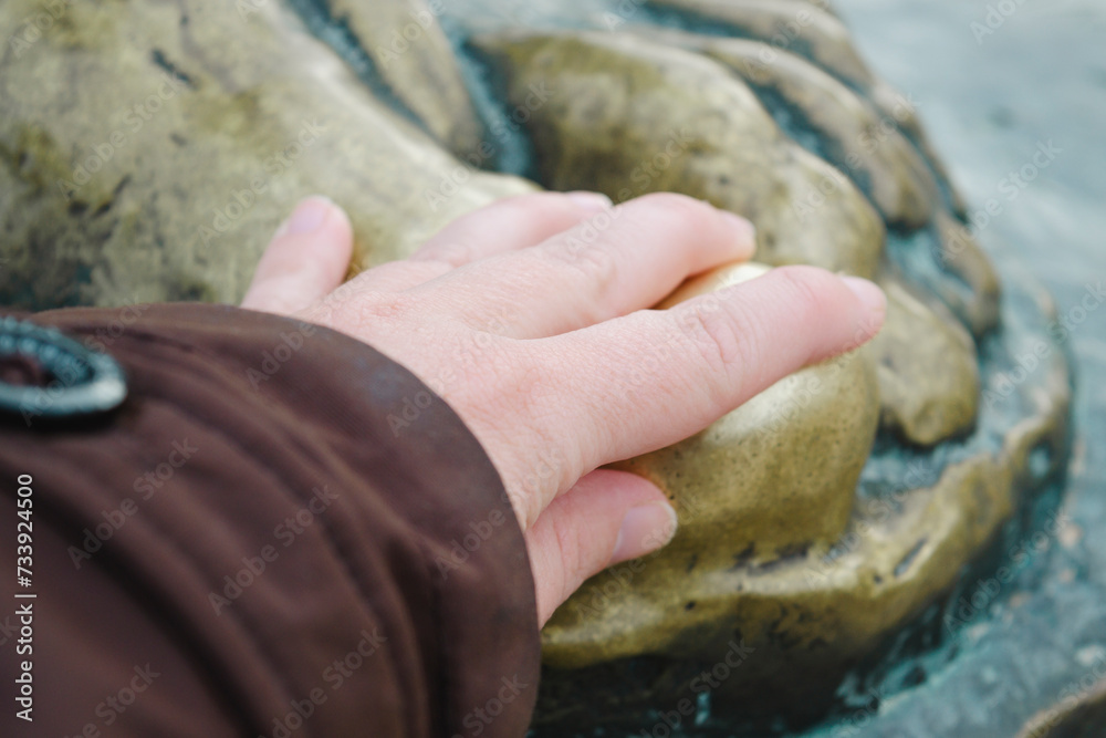 Bishop Grgur statue, belief connected with the bronze statue which says ...