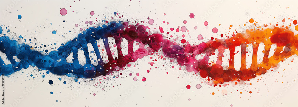 Whole genome sequence background Stock Illustration | Adobe Stock