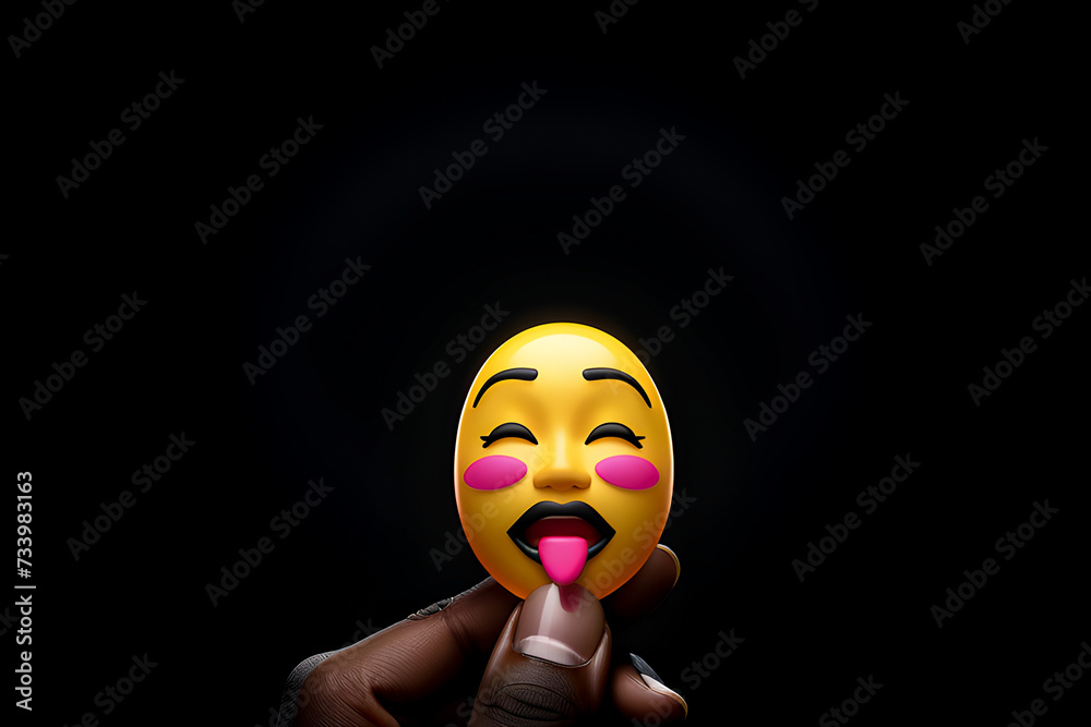 emoji represented by a finger pressed to lips for silence emerges with ...