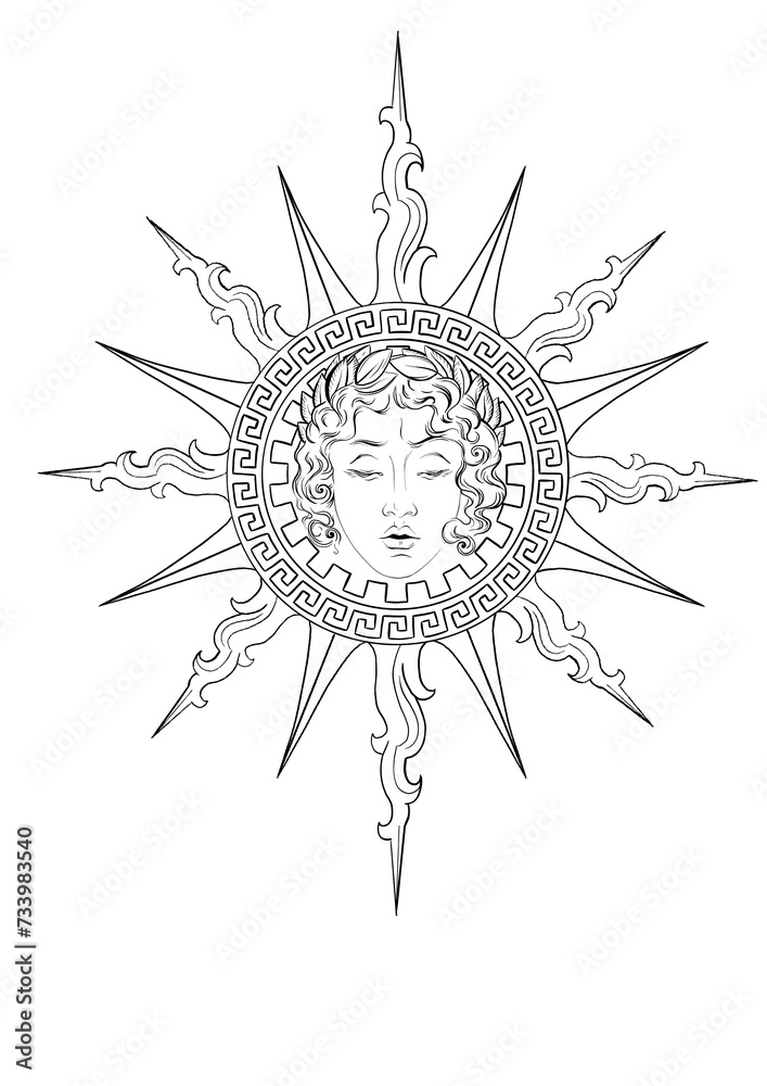 Black and white drawing, png transparent background, flash tattoo art ...