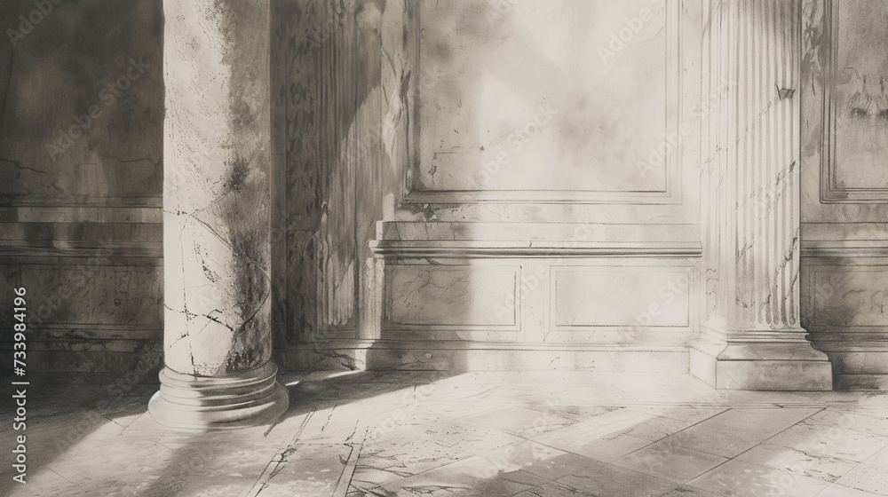 Witness the Majestic Transformation of an Ancient Courtyard, Infused ...