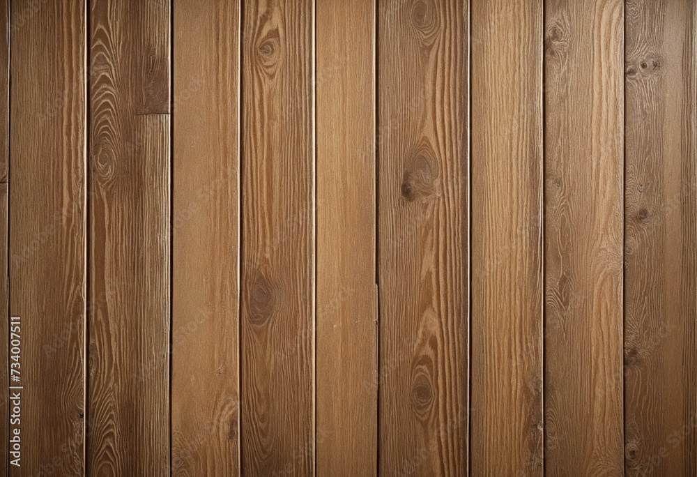 "Rustic Oak Plank Wallpaper with Textured Wood Grain Background" Stock ...