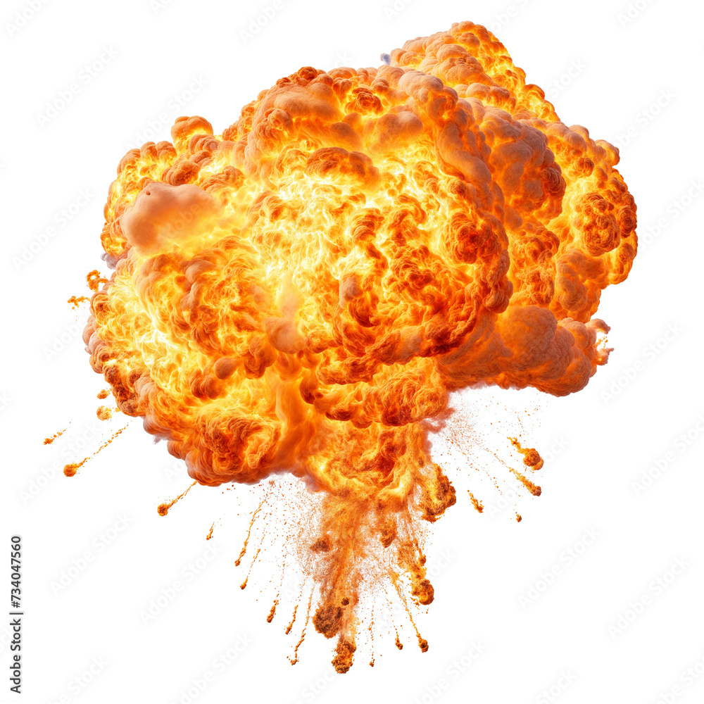 explosion fire removed original background PNG transparent background ...