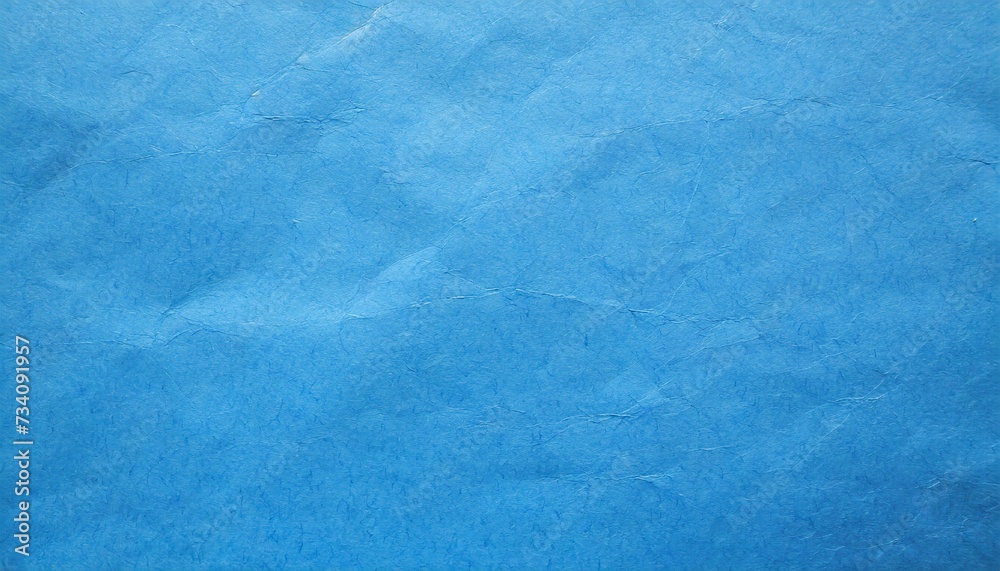Bright blue crumbled paper texture background. Stock Photo | Adobe Stock