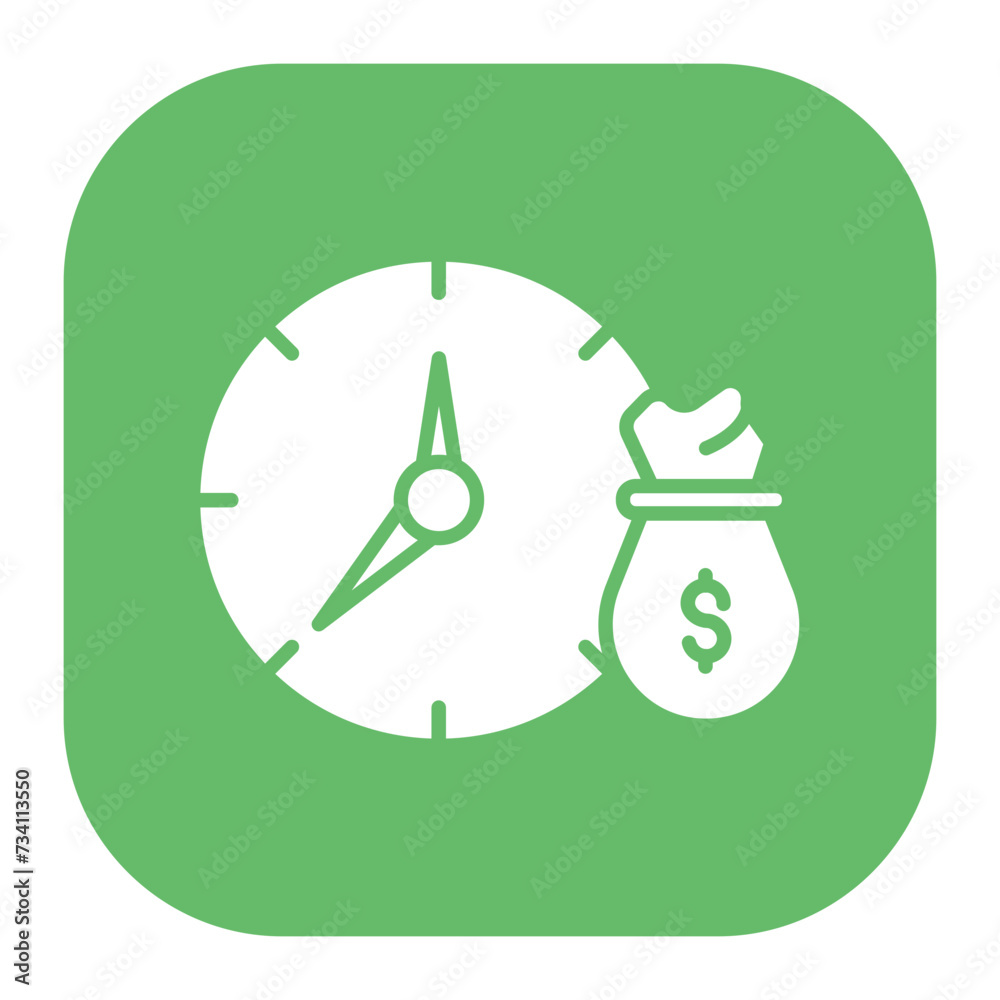 Fixed Deposit Icon Stock Vector | Adobe Stock