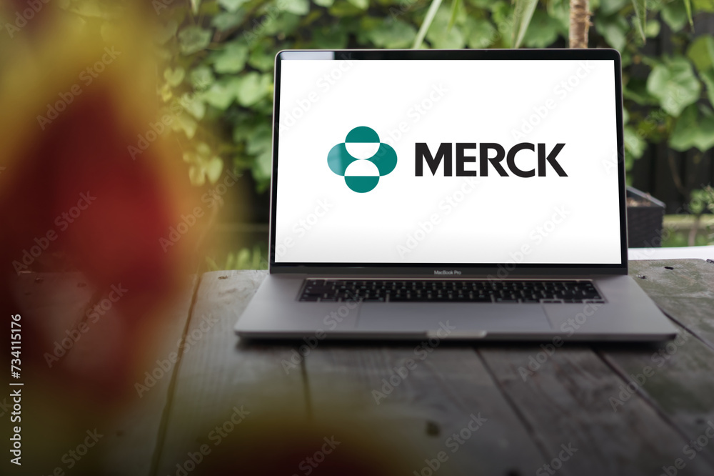 Merck logo, American multinational pharmaceutical company headquartered ...