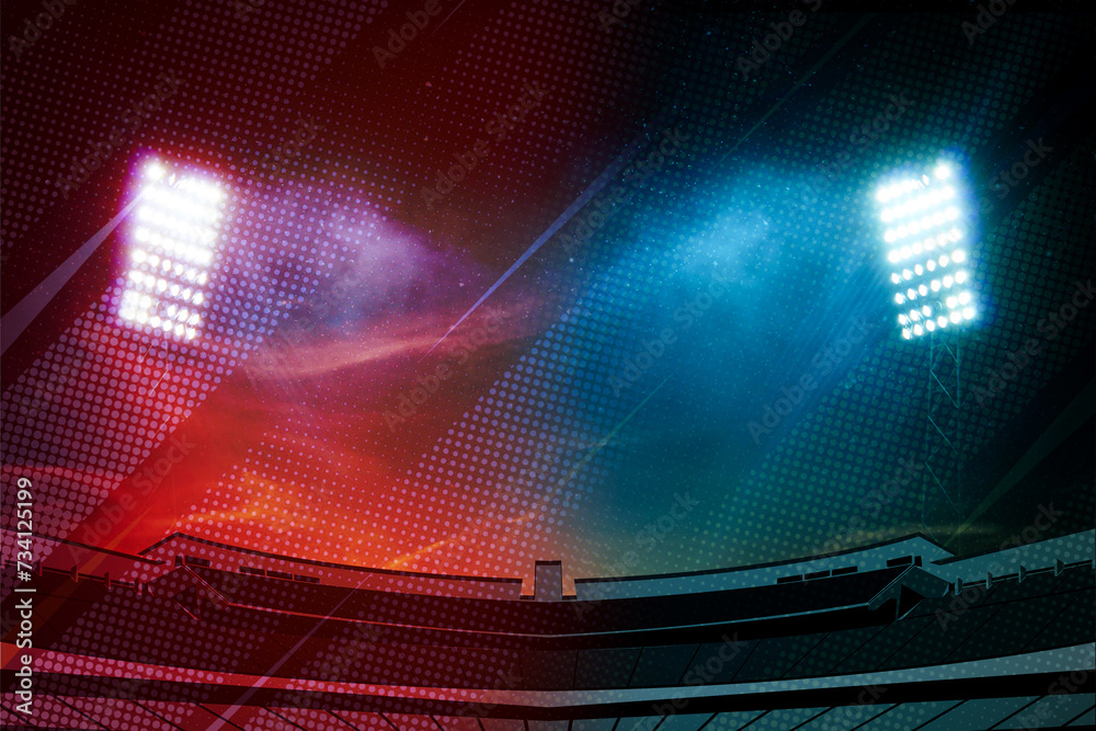 Cricket template for social media posts. Cricket background with ...