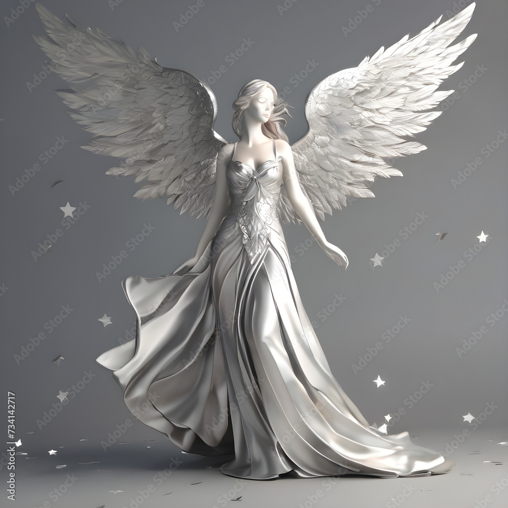 In the realm of ethereal beings known as angels, there exists a ...