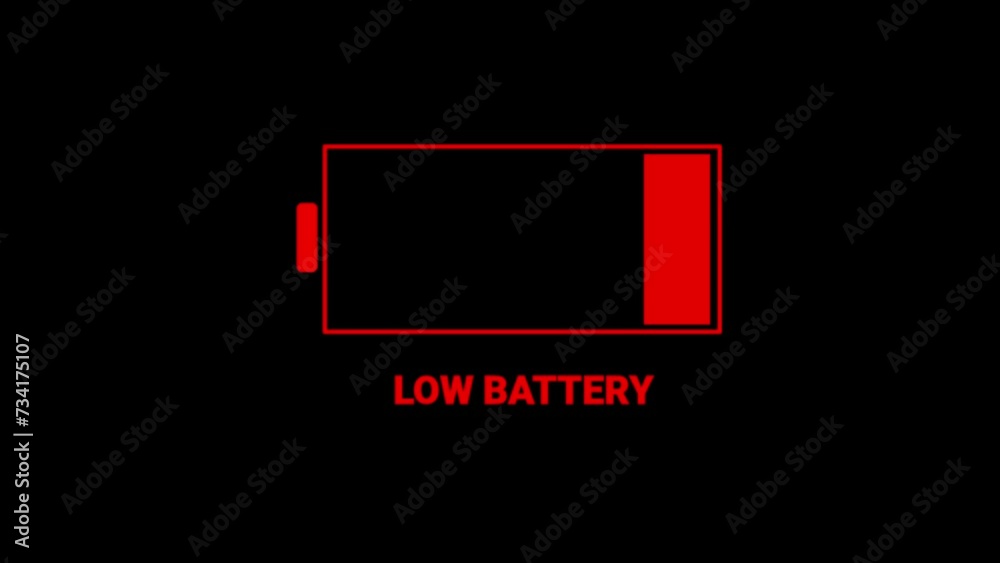 Combining a simple animated low battery indicator with a dark ...
