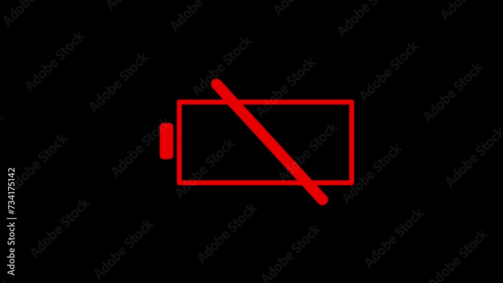 Combining a simple animated low battery indicator with a dark ...