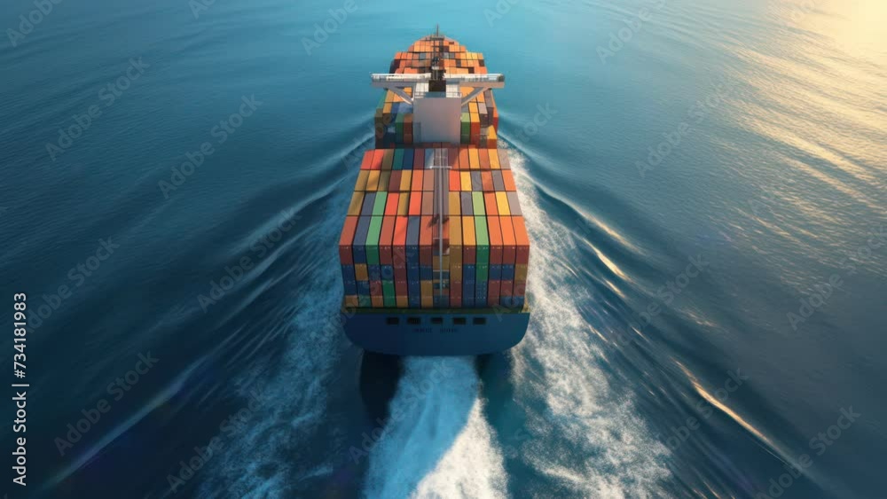 Seamless looping 4K virtual video animation displaying the tranquil ...