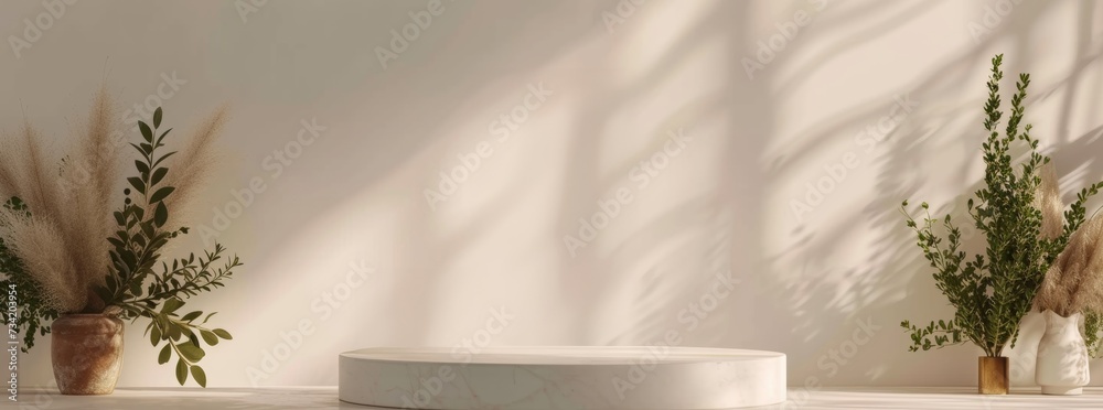 Background podium column 3d roman luxury greek white ancient display ...