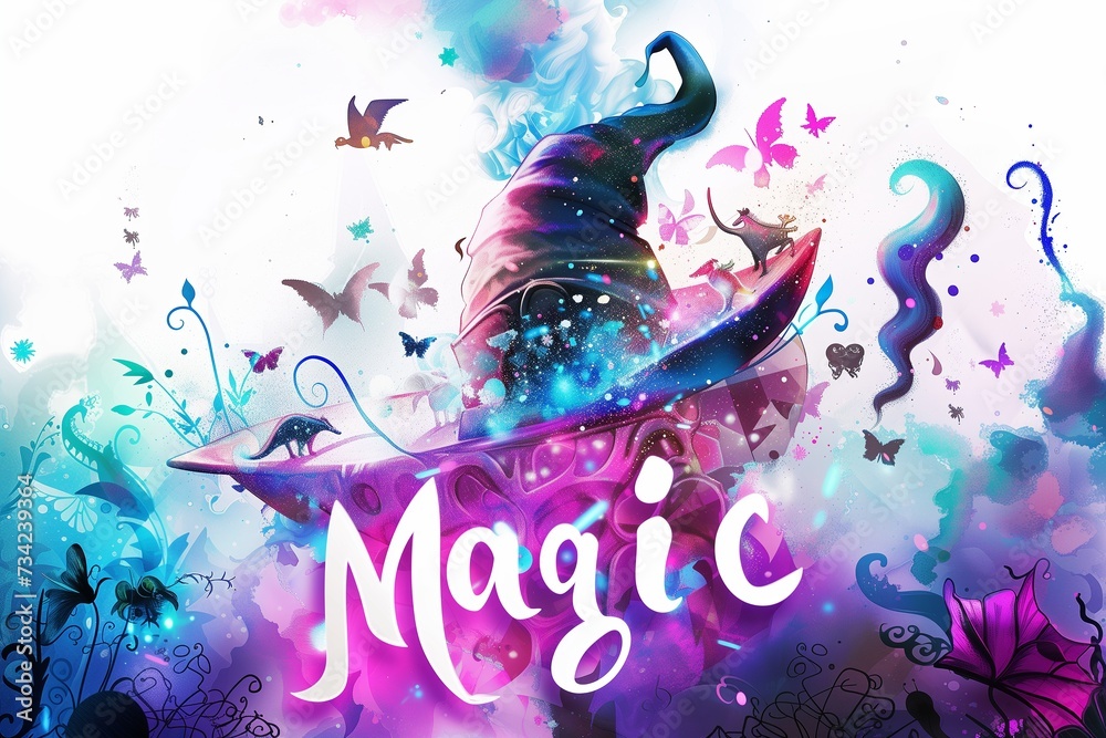 Fantasy World of Magic: Enchanting Creatures and Mystic Elements ...