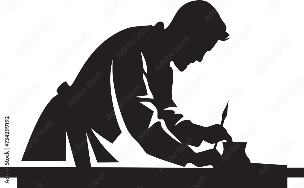 Sleek Shadow Vision Modern Black Woman Face Vector Element Chic ...