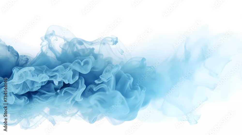 blue powder explosion background. blue explosion smoke splashes on ...