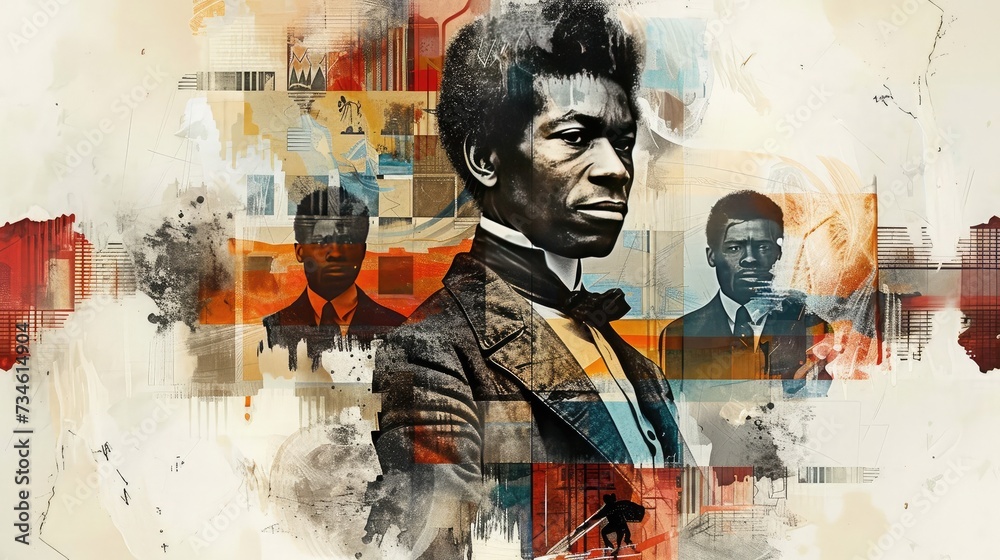 Greeting Card and Banner Design for Dred Scott Case Background Stock ...