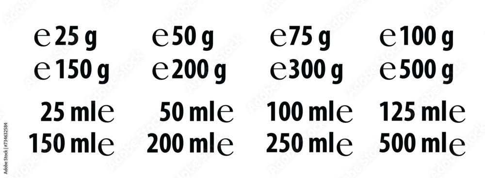 Estimated e sign (e-mark) with correct dimensions as per EU Directive ...