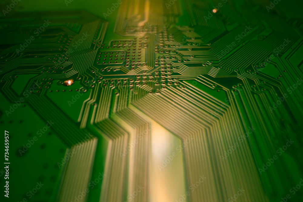 Circuit board background. Electronic circuit board texture. Computer ...