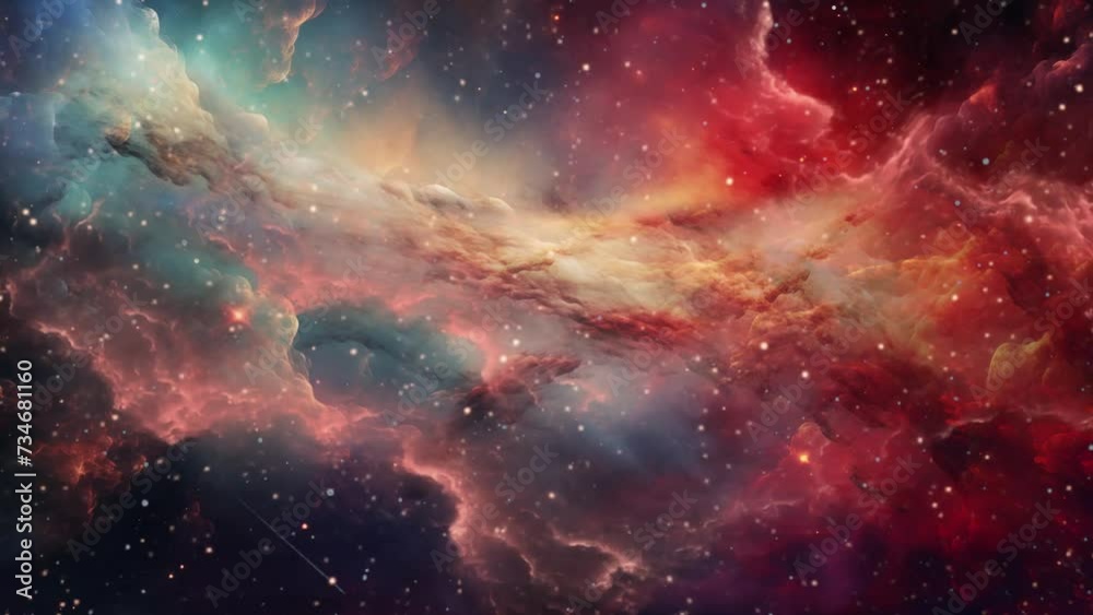 an awe inspiring astrophotography image of a nebula. background with ...