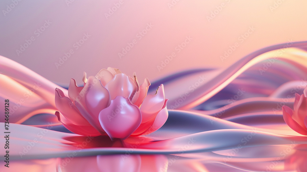 The embodiment of calmness and serenity portrayed in vivid shades and ...