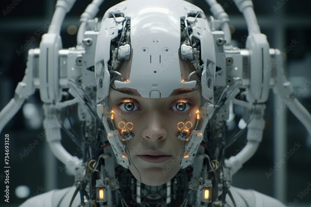 Techno-Human Interface: Human Face Embracing Robotic Exoskeleton ...