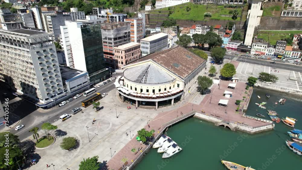 Vidéo Stock Historic Center At Salvador Bahia Brazil. Public Space ... Vidéo Stock Historic Center At Salvador Bahia Brazil. Public Space ...