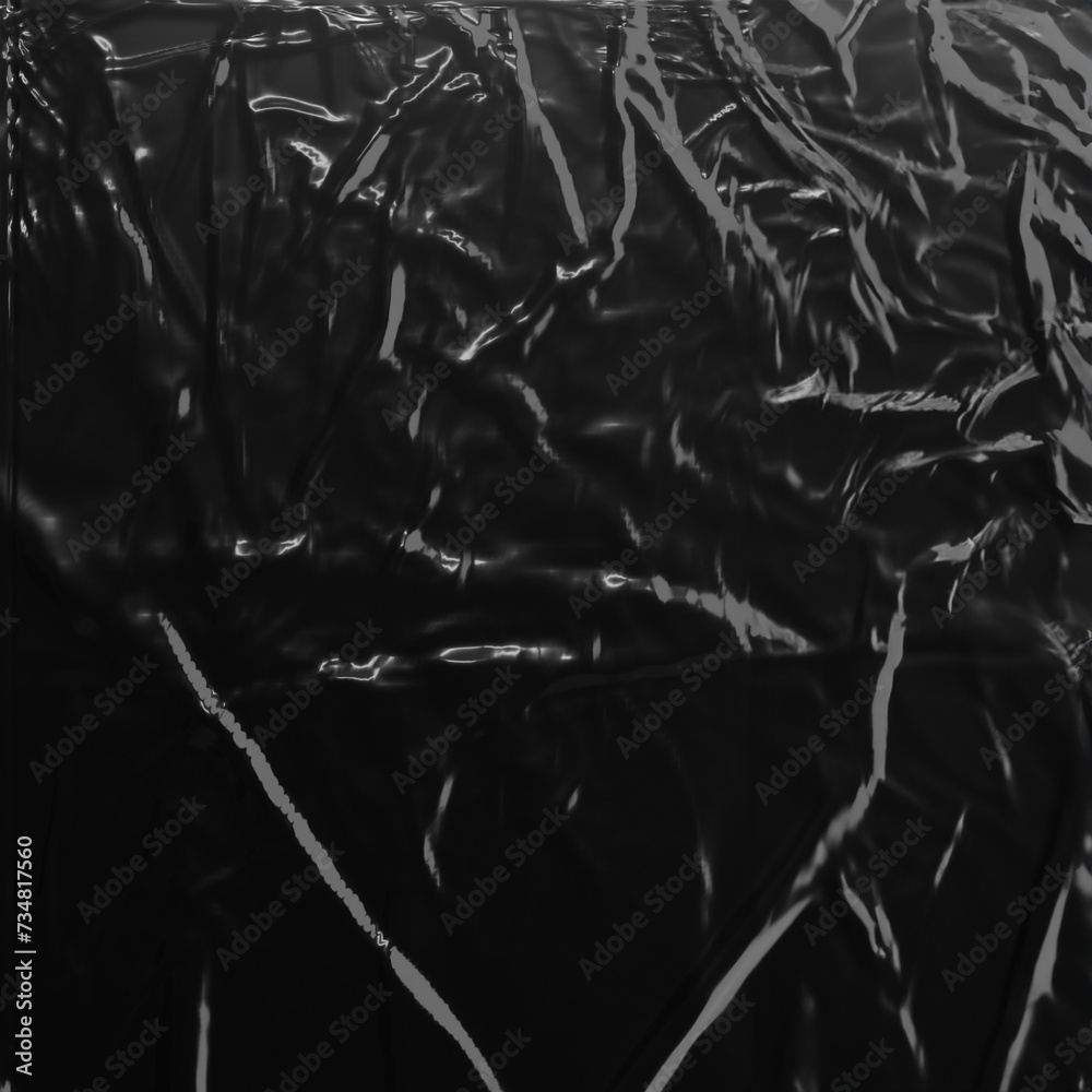 black plastic bag texture, wrap texture on a black background wallpaper ...