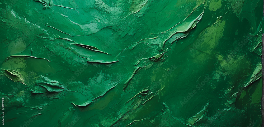 abstract green paint background with texture, Scraped green background ...
