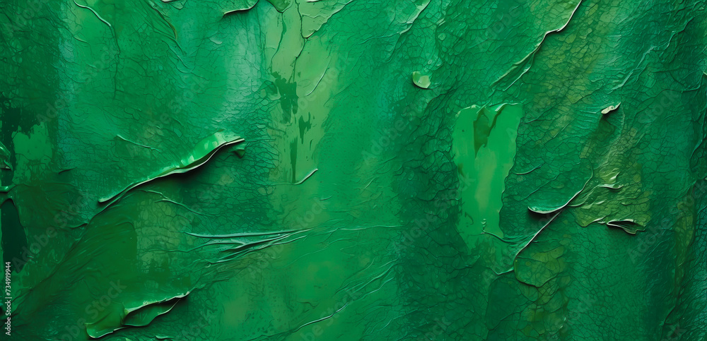 abstract green paint background with texture, Scraped green background ...