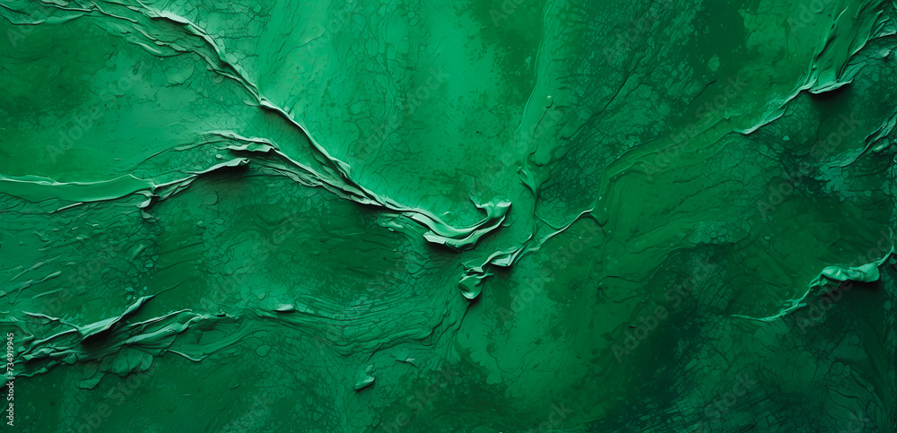 abstract green paint background with texture, Scraped green background ...