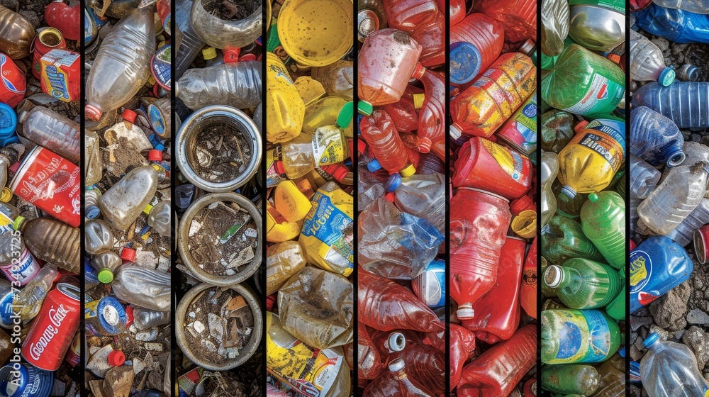 Step by step waste sorting tutorial from collection to recycling with ...