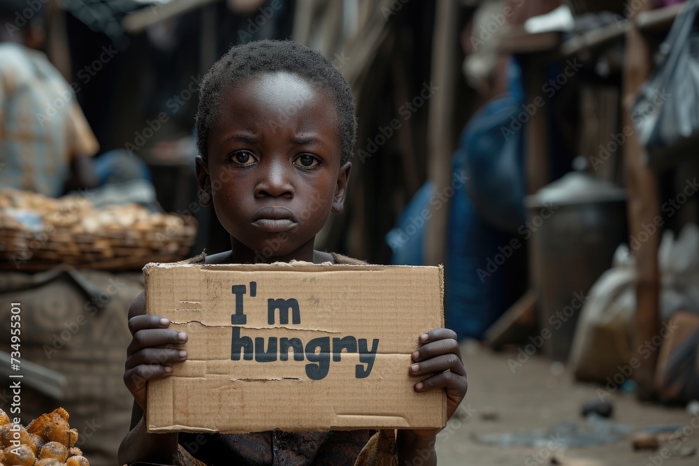 Unveiling hunger's grasp: a poignant portrayal of poverty's grip ...