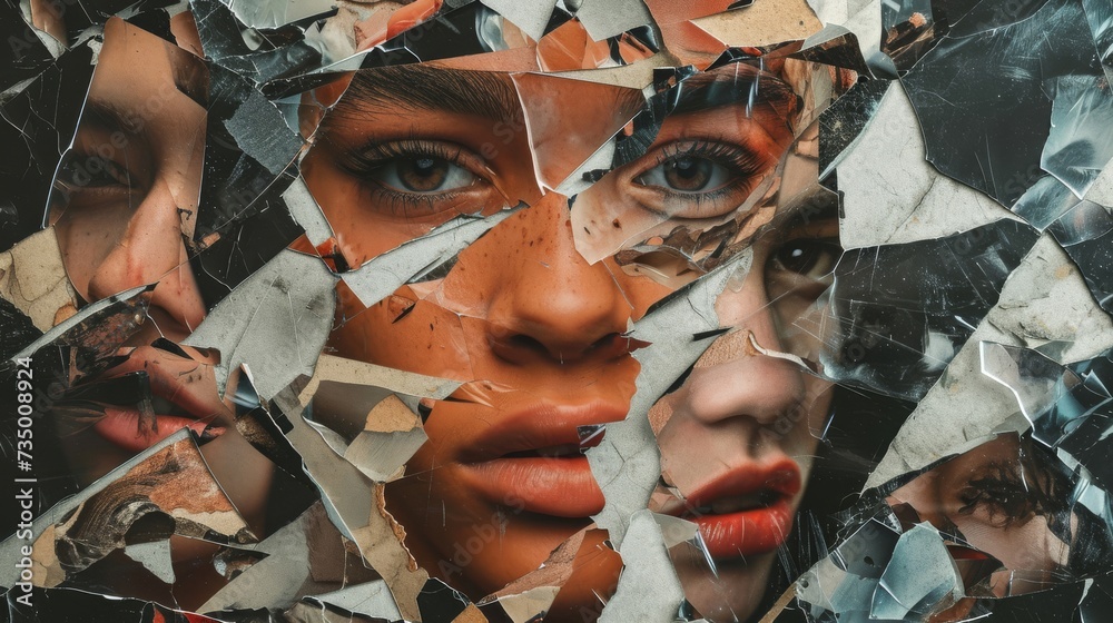 Zine Culture collage celebrating human diversity through fragmented ...