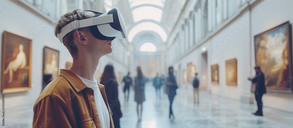 Virtual Art Gallery: A visual representation of a virtual art gallery ...