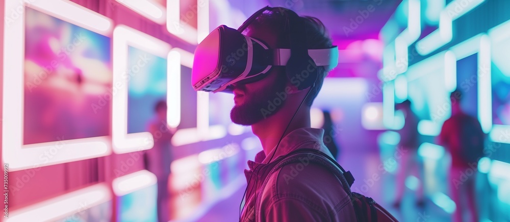 Virtual Art Gallery: A visual representation of a virtual art gallery ...