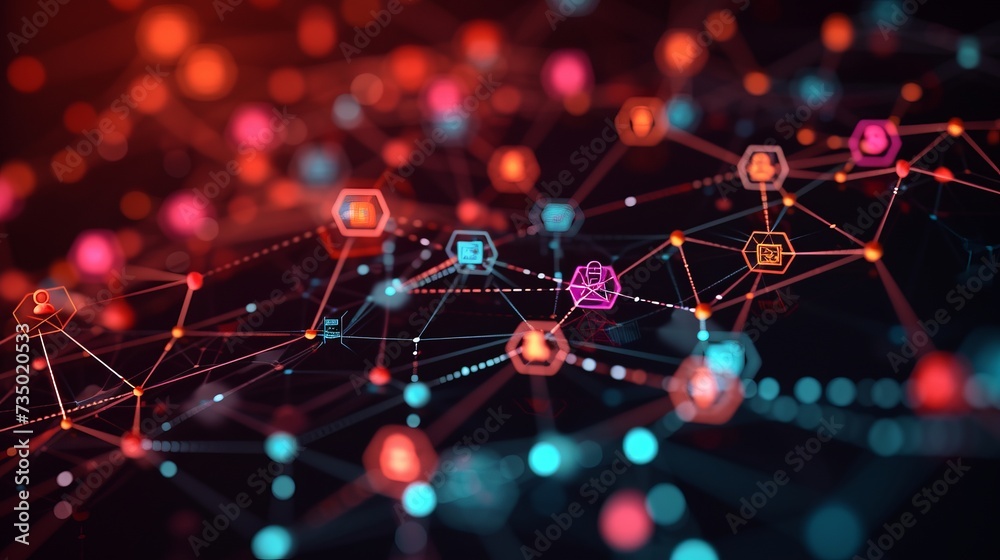 Secure connection icon with end to end encryption symbols and dynamic ... Secure connection icon with end to end encryption symbols and dynamic ...