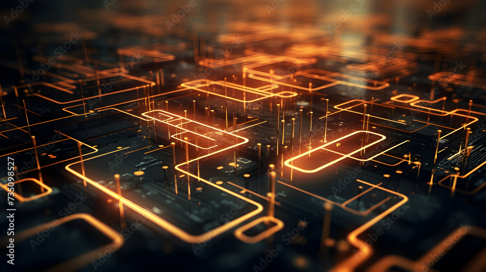 circuit board background,, Technology circuit HD 8K wallpaper Stock ...