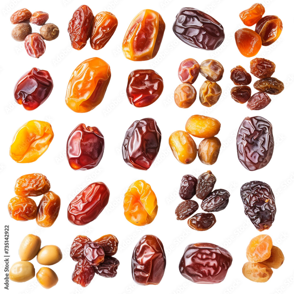 Fruits Dry dates on transparent background Remove png Stock Photo ...