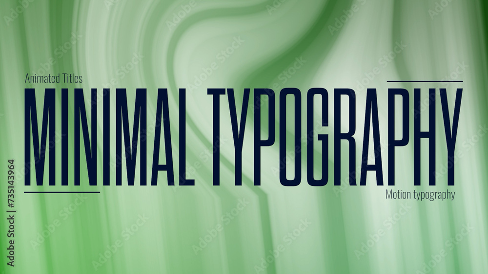 Color Wave Titles Pack | Changeable Colors Stock Template | Adobe Stock