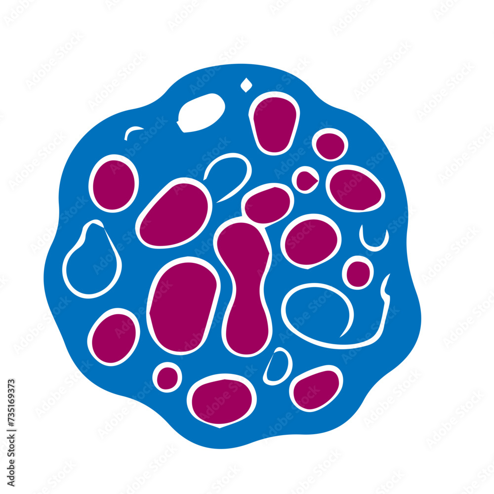 human cell icon set Stock Vector | Adobe Stock