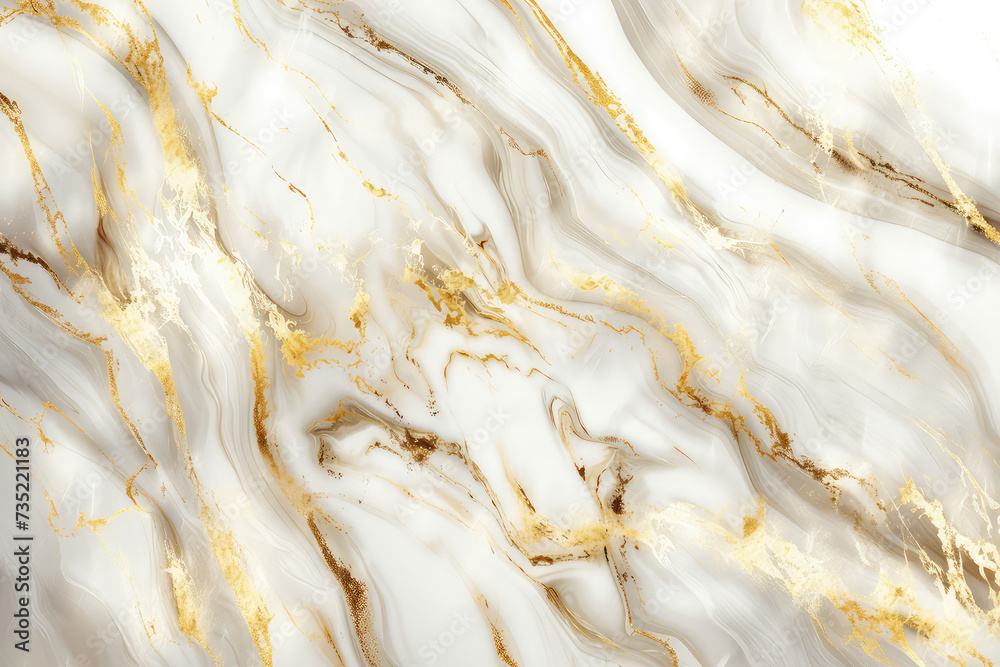Luxury White Gold Marble texture background. Panoramic Marbling texture ...